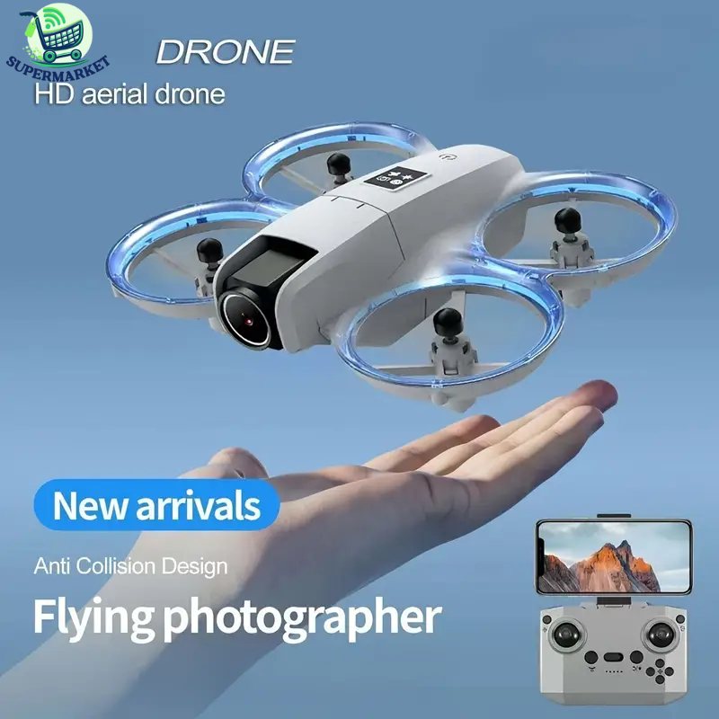 i1 PRO Drone 4K HD Dual Camera Obstacle Avoidance UAV with Cool Light ...