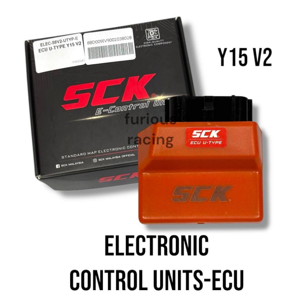 ELECTRONIC CONTROL UNIT - ECU U-TYPE (NO CUT OFF) Y15 V2 SCK | Shopee ...