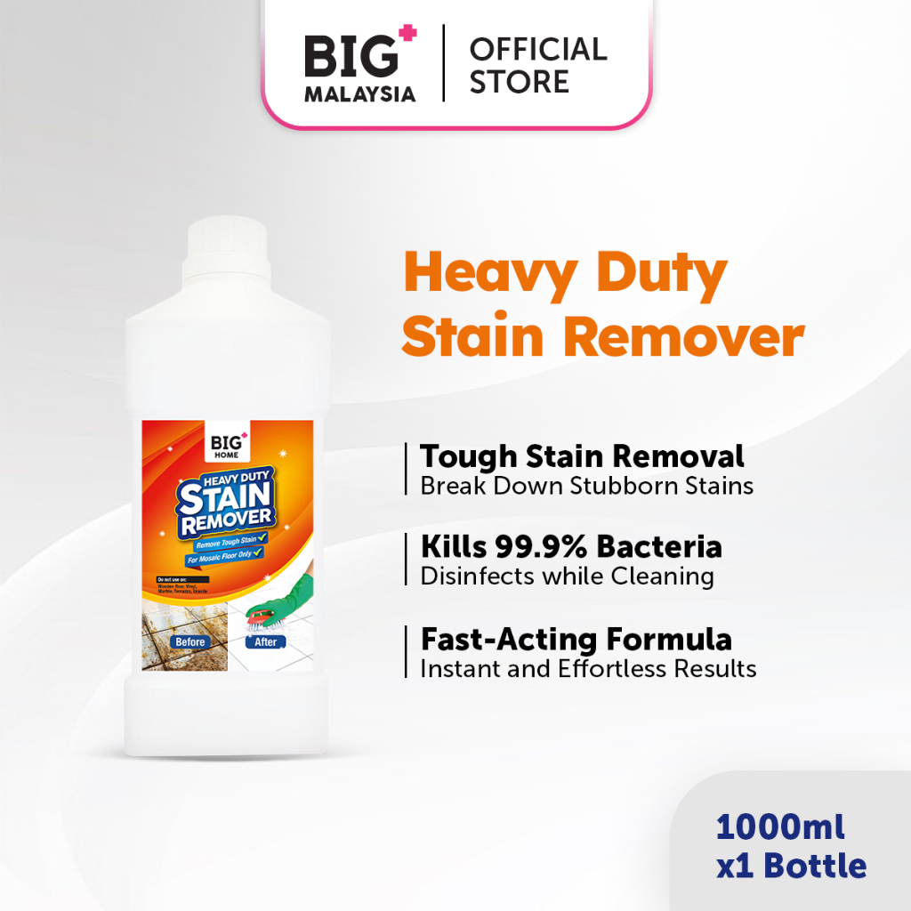 BIG+ Heavy Duty Stain Remover (1000ml) Toilet Bowl Cleaner Sabun Badang ...