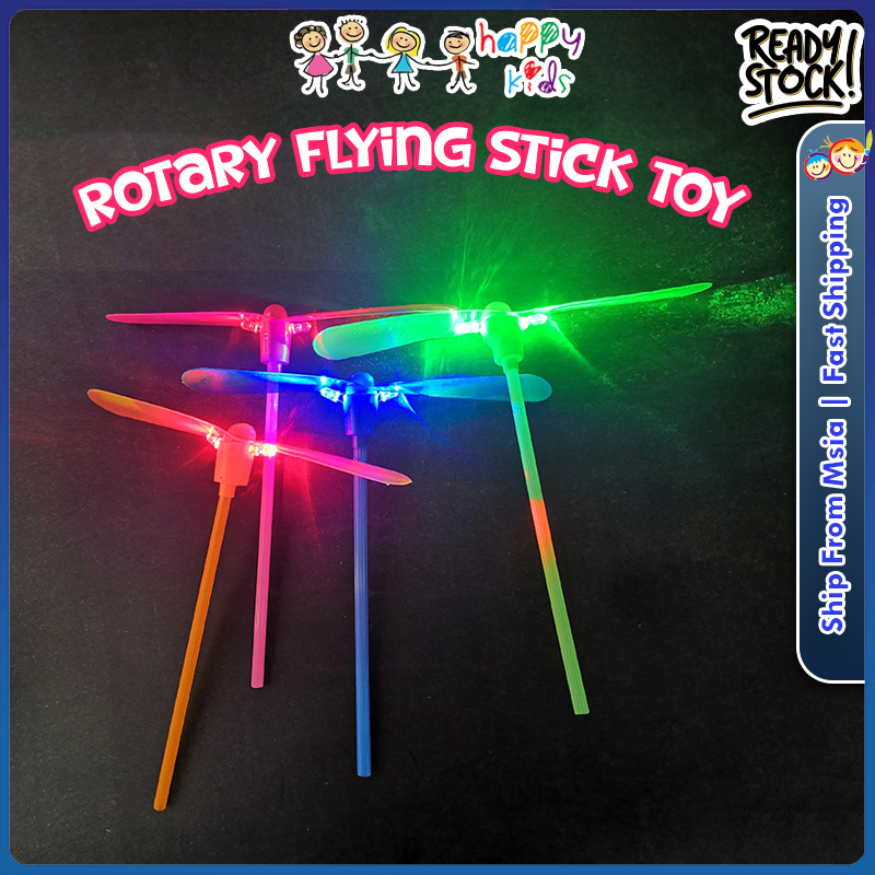 [Happy Kids] LED Flying Toy Dragonfly Stick LED Flying Fairy Arrows ...