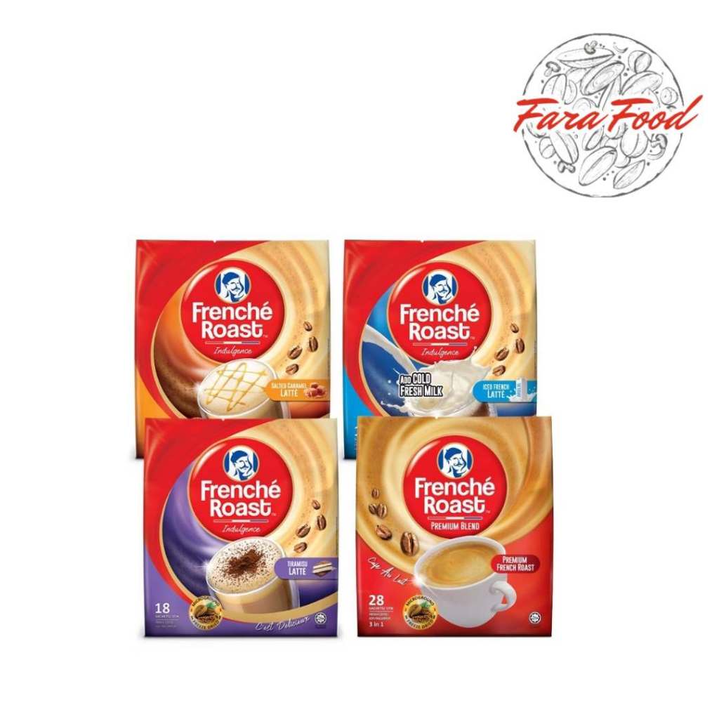 Coffee Kopi Instant 3 in 1 Coffee Latte Frenche Roast Hazelnut ...