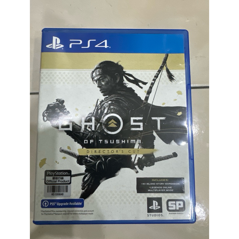 ps4 used game GHOST OF TSUSHIMA DIRECTOR'S CUT (chi/eng) | Shopee Singapore