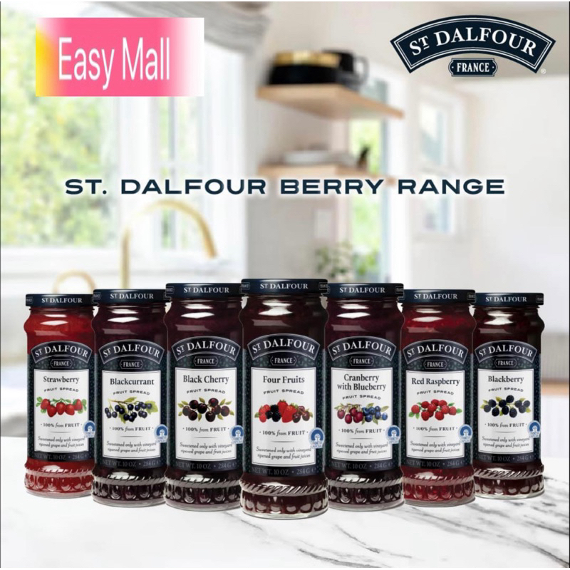 St dalfour Fruit Spread/Jam 284g exp 2026 | Shopee Singapore