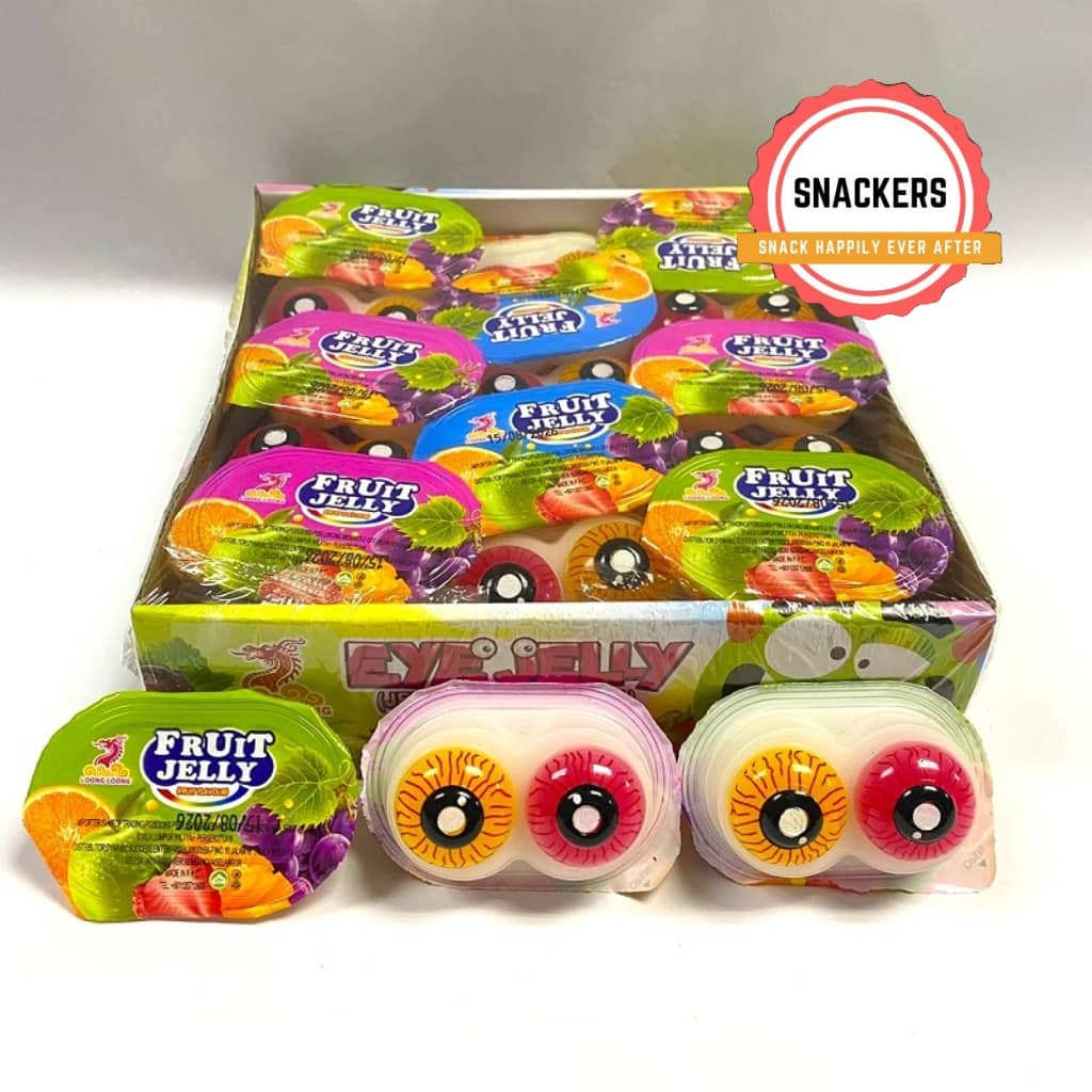 Loong Loong 30Pcs Eye Jelly (Jeli Berbentuk Mata) Fruit Flavor (36G ± x ...