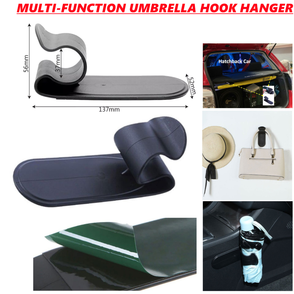Multi Function Car Home Payung Umbrella Holder Hook Clip Storage ...