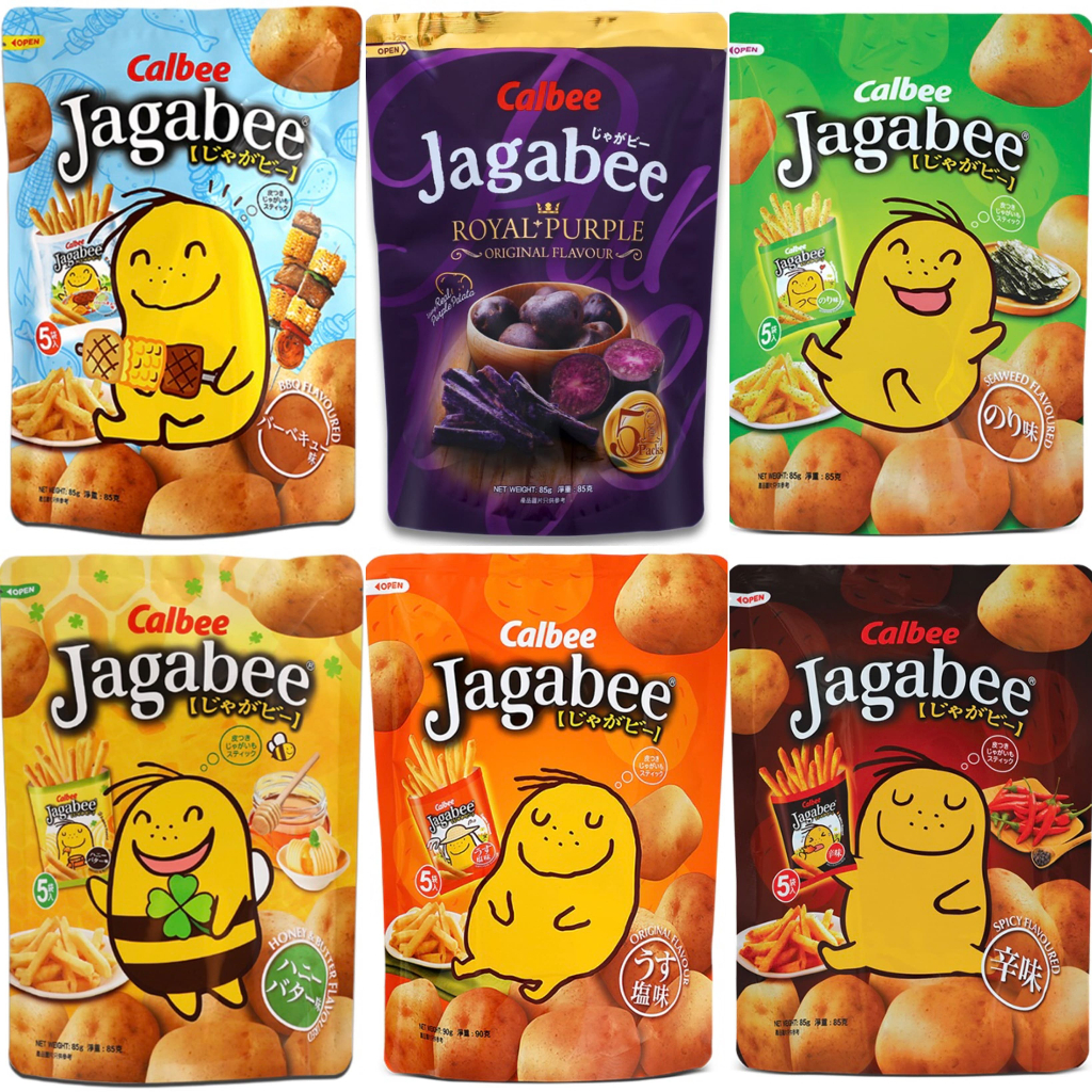 [LIMITED EDITION FLAVORS] CALBEE JAGABEE POTATO STICK 新口味限定款 国外进口卡乐比薯条三兄弟零食 | Shopee Singapore