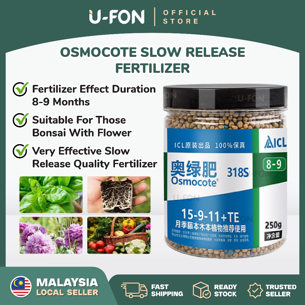 Osmocote Slow Release Fertilizer 318S for Plant Flower Bonsai Series ...