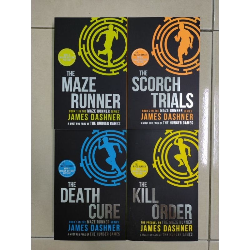 [BB] [Used] The Maze Runner Series Set by James Dashner (YA / Thriller ...