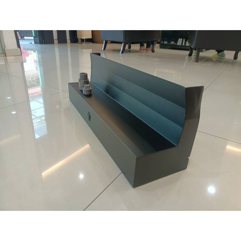 60 cm length Black Edition Stainless Steel Waterfall Water Outlet/Blade ...