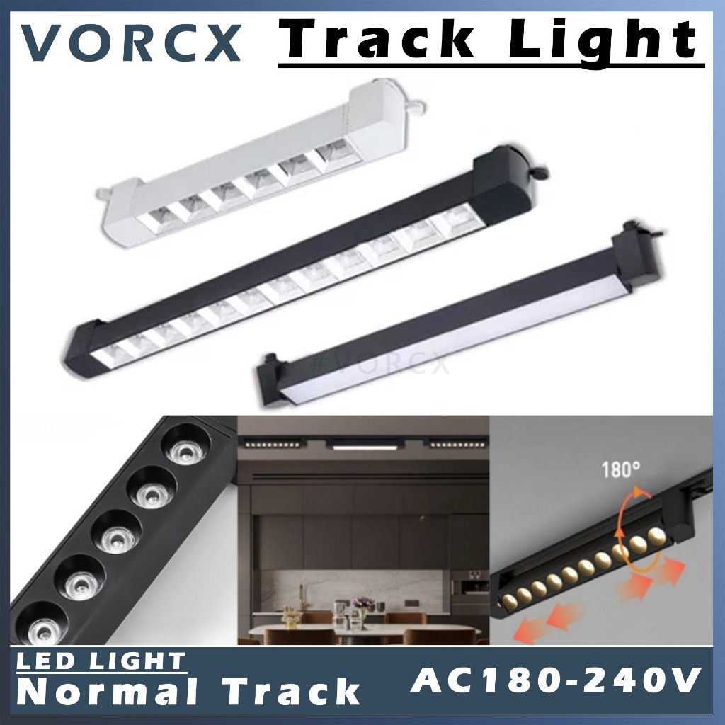 EB-T260 240V 18W /48w Led Linear/Grill Track Light White/Black | Shopee ...