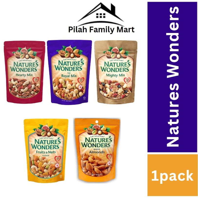 NATURES WONDERS (Royal Mix / Fruit & Nuts / Mighty Mix / Baked Almond ...
