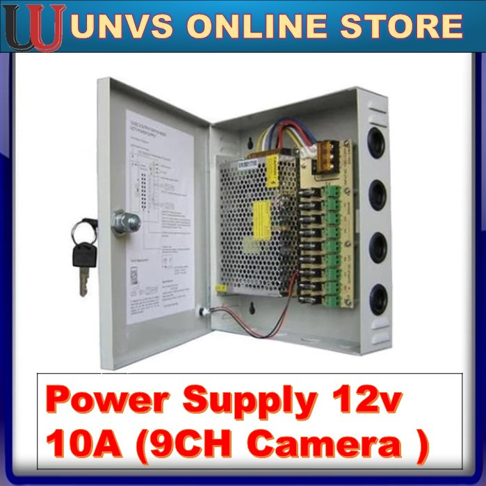 12V 5A 10A 15A 20A 30A 18Channel Power Supply box Metal Casing ...