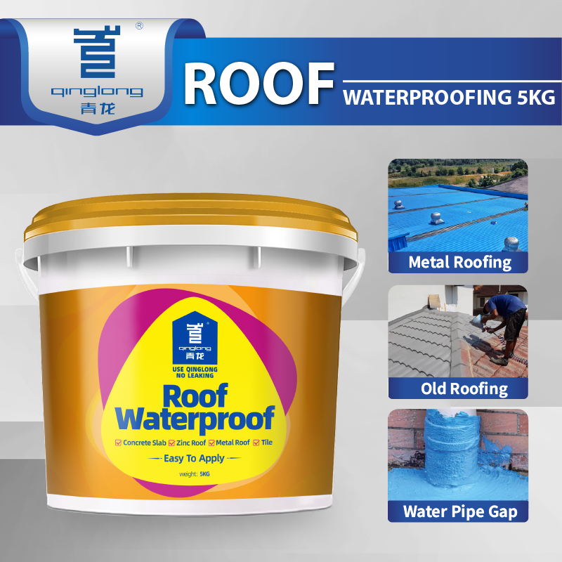 QL Roofing Waterproof Coating Roof Leaking/Concrete Slab/ Metal Deck ...