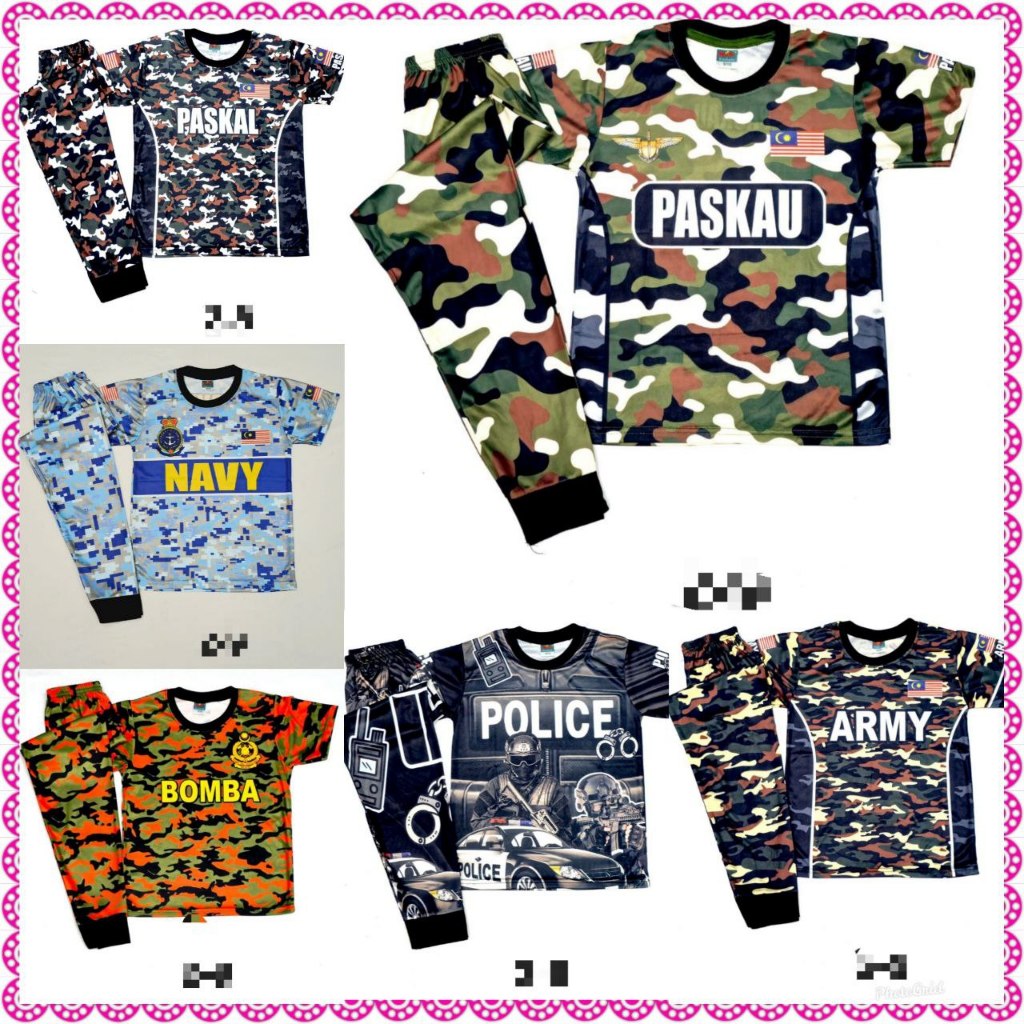 Occupation shirt / army set / paskau / paskal / police / bomba / air ...