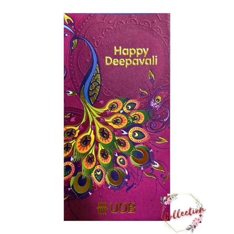 Old Collection Deepavali UOB Bank Packet Sampul | Shopee Singapore
