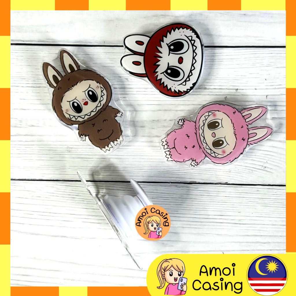 Labubu melody kuromi cinnamon roll pooh cartoon phone holder stand ...