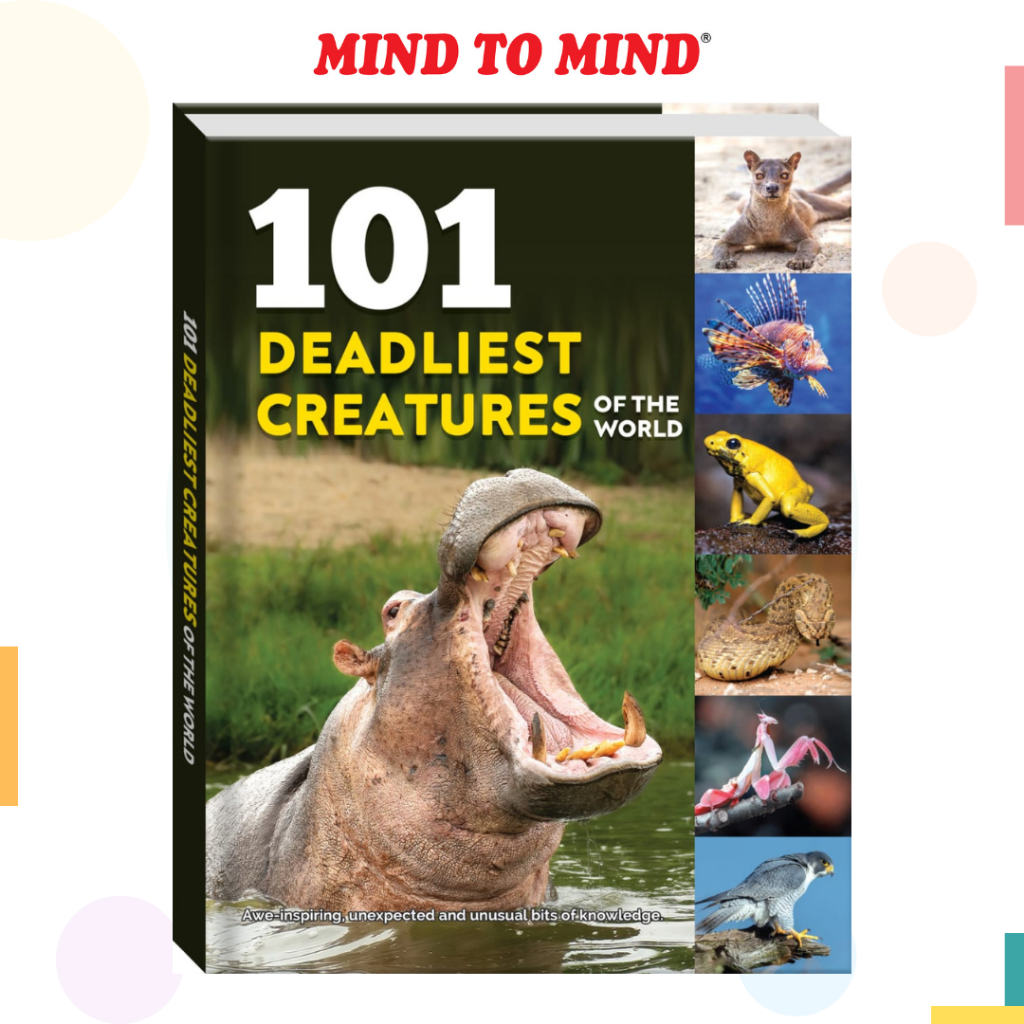 101 Deadliest Creatures Of The World (101 Facts Series) 9786294820548 ...