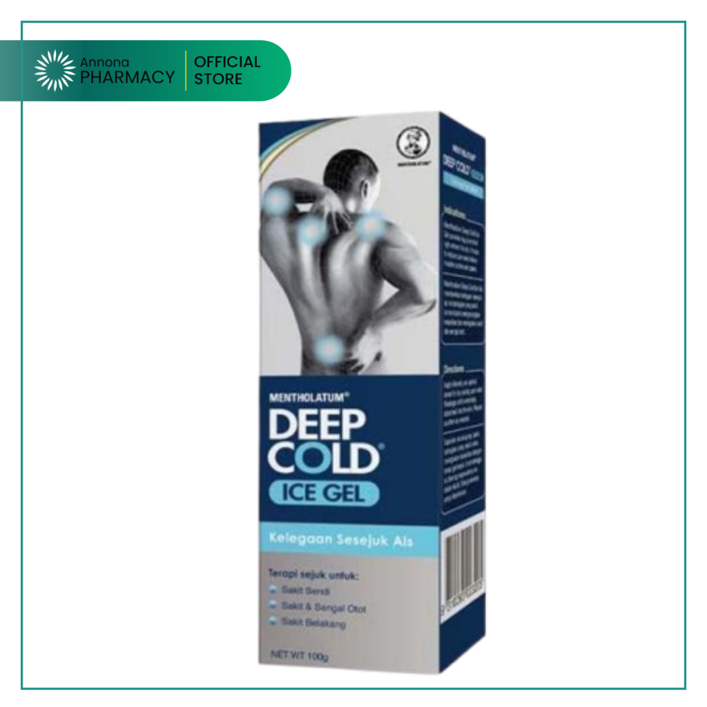 MENTHOLATUM Deep Cold Ice Gel 100g | Shopee Singapore