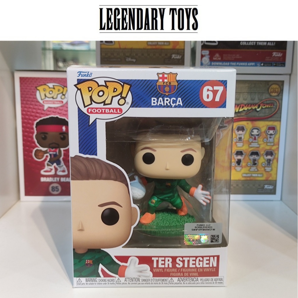 Funko Pop! Football 67 Barca FC Barcelona Ter Stegen | Shopee Singapore