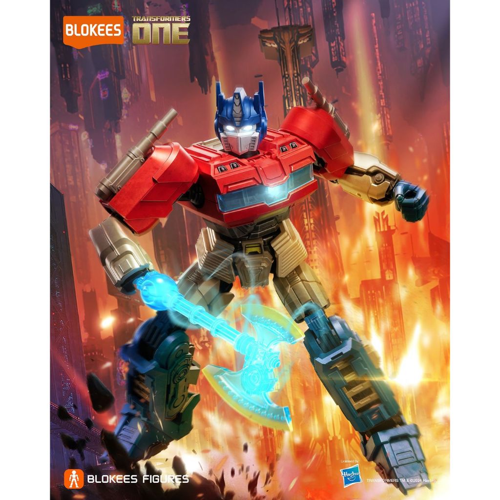 BLOKEES Transformers One – Optimus Prime Classics Class Model Kit ...