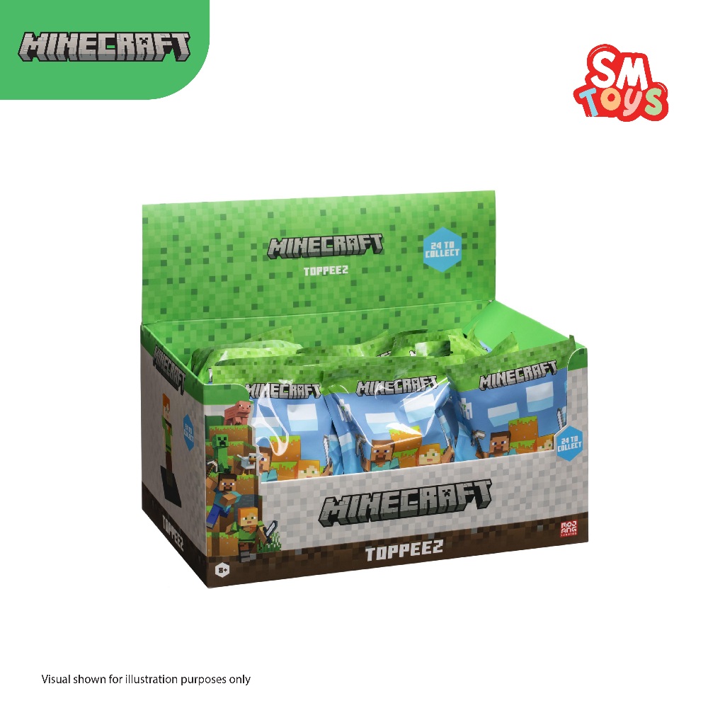 Minecraft 3D Toppeez Foilbag - Random (1 Pack) | Shopee Singapore
