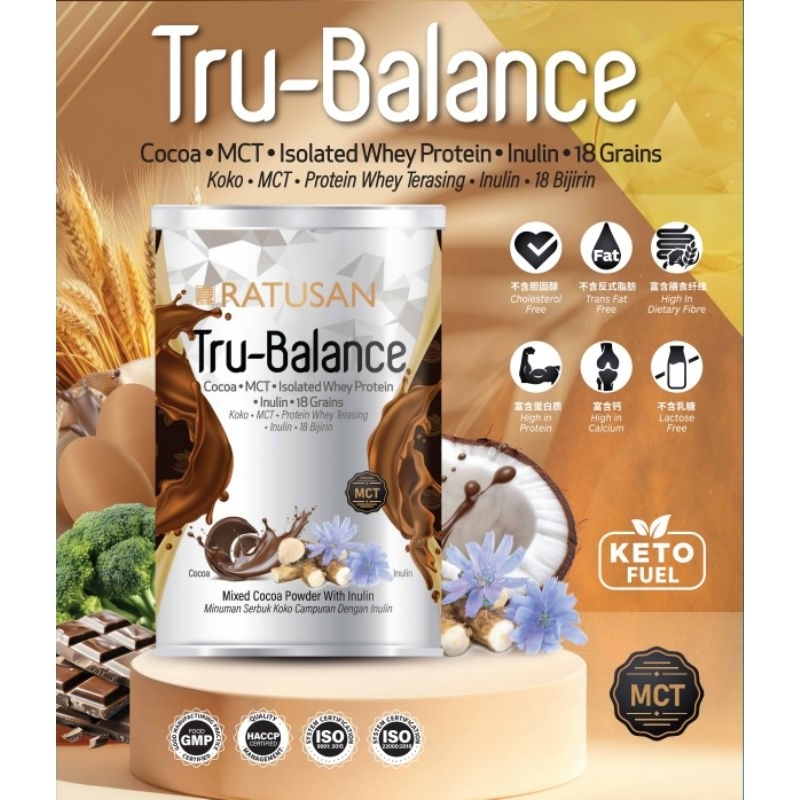 3.3 RATUSAN NEW TRU-BALANCE MCT, Isolated WHEY Protein 450 G | Shopee Singapore