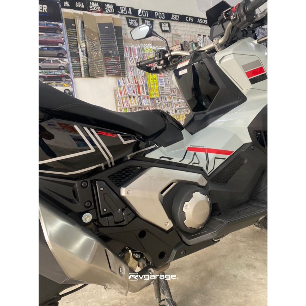 Body Sticker For Honda XADV750 Puco Blue 2024 V2 ORACAL STICKER ...