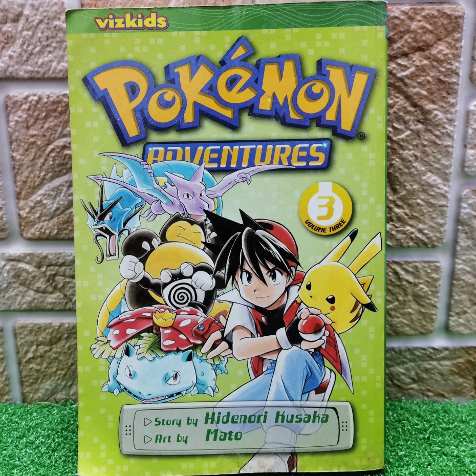 PRELOVED 』 Comic "Pokemon Adventures" Vol.3 (VIZKids) Karya Kusaka ...