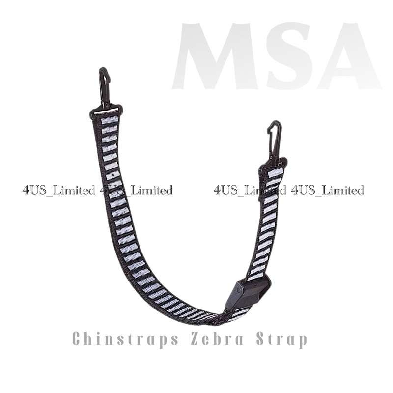 MSA Zebra Webbing Chin Strap For V-Gard Helmet- | Shopee Singapore