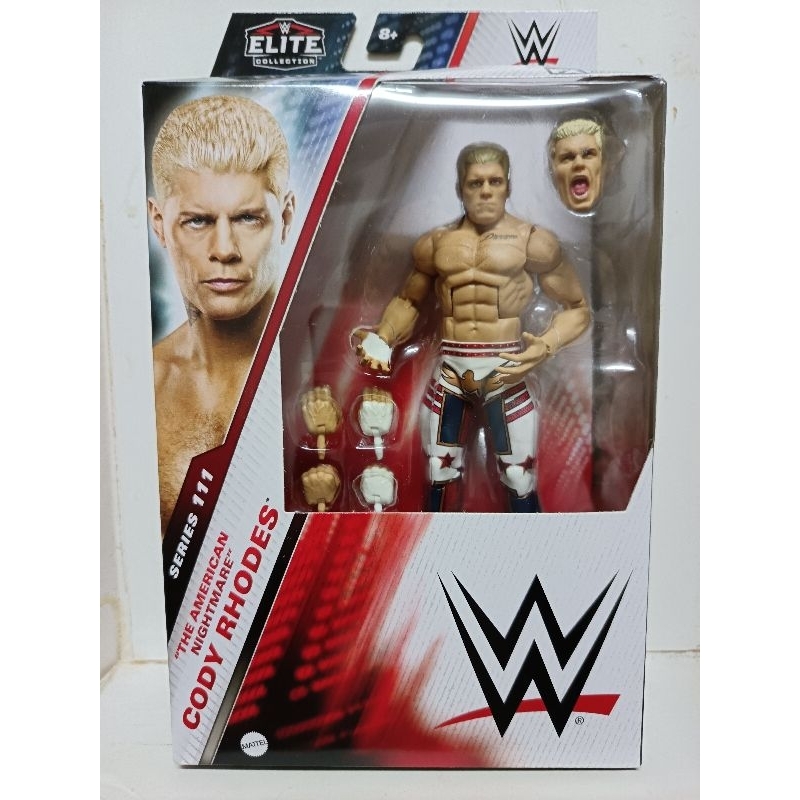 Mattel WWE Elite 111 Cody Rhodes Wrestling Action Figure | Shopee Singapore