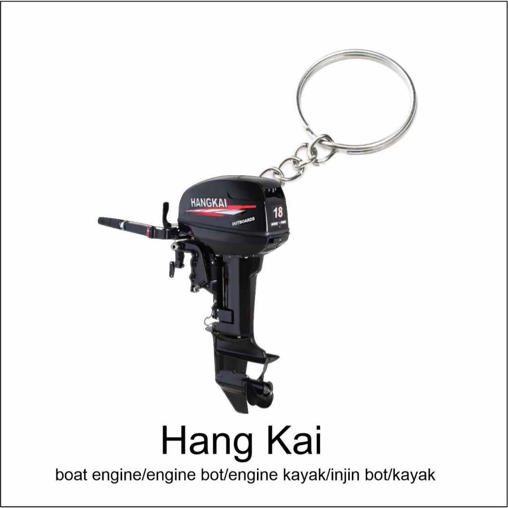 outboard motor engine 2d keychain Engine Boat boat engine/engine bot/engine kayak/injin | Shopee ...