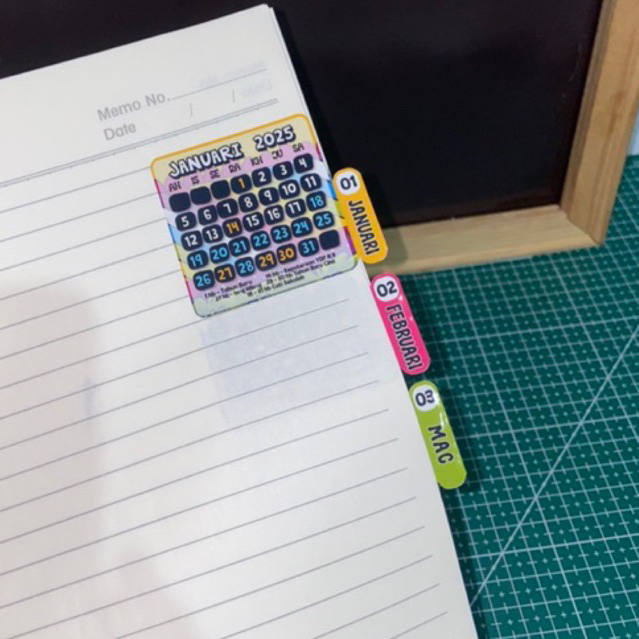 2025 Calendar Sticker / 2025 Calendar Sticker | Shopee Singapore