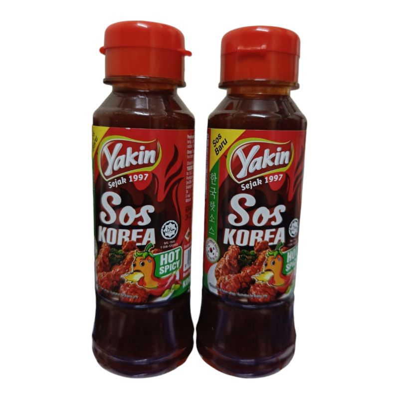 Yakin Sos Korea Hot and Spicy Korean Sauce 150g | Shopee Singapore
