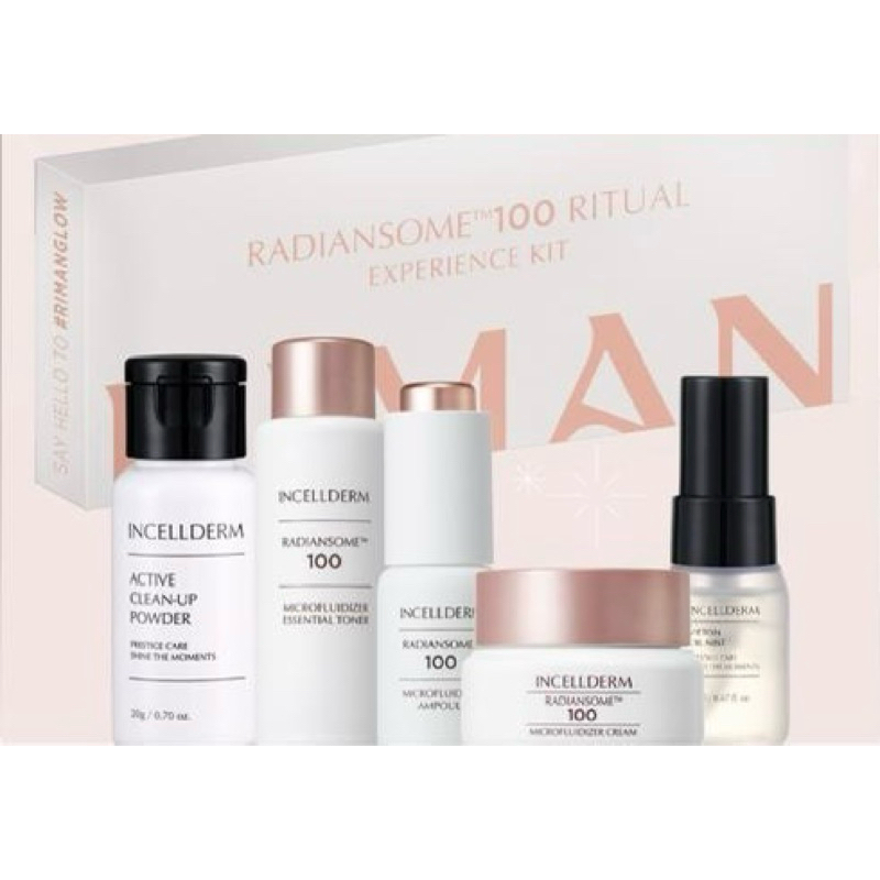 RIMAN KOREA - INCELLDERM Limited RADIANSOME 100 Travel Kit / First ...