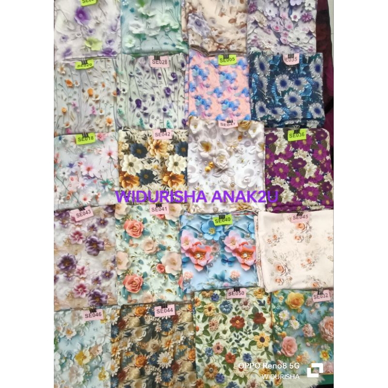 Premium Kain Pasang 15D Mango Silk Emboss Baju Raya | Shopee Singapore