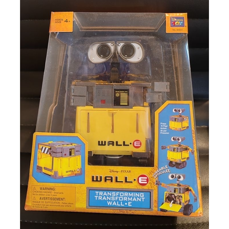 Thinkway Toys Disney PIXAR Wall E Transforming Transformation New not ...