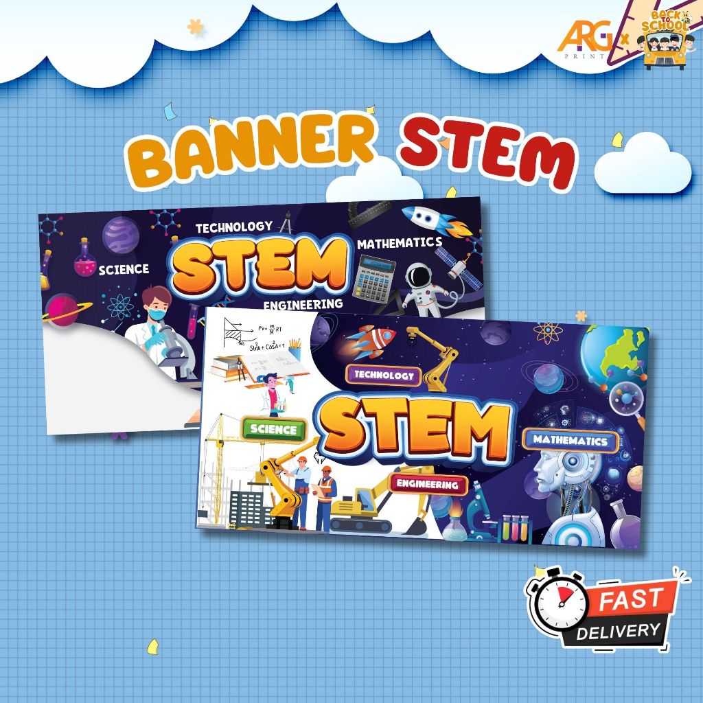 Banner School Science Technology Engineering Mathematics (STEM) Set ...