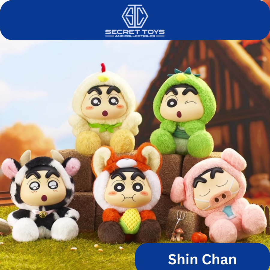 LDCX Shin Chan Ranch Story Plush Blind Box Vol.3 Series 蜡笔小新 搪胶毛绒3 ...