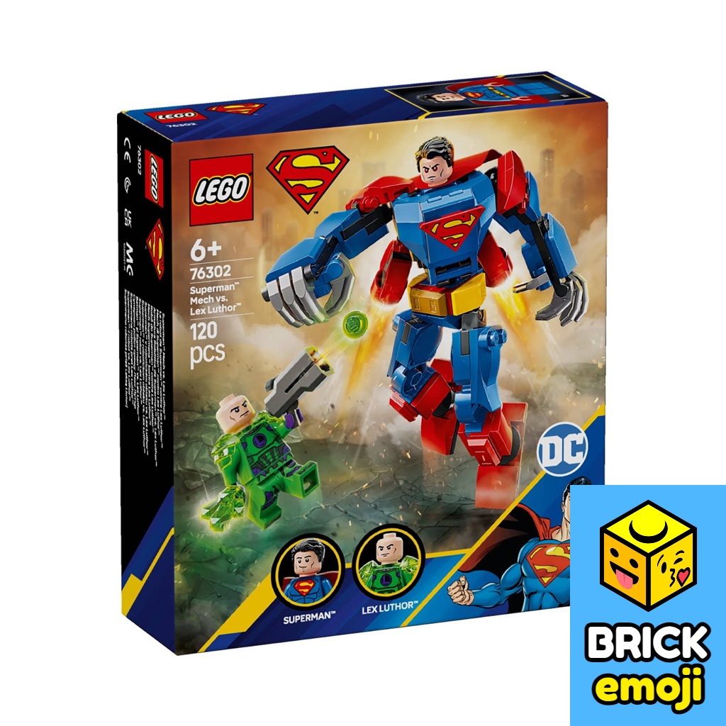 LEGO 76302 DC Superman Mech vs. Lex Luthor | Shopee Singapore