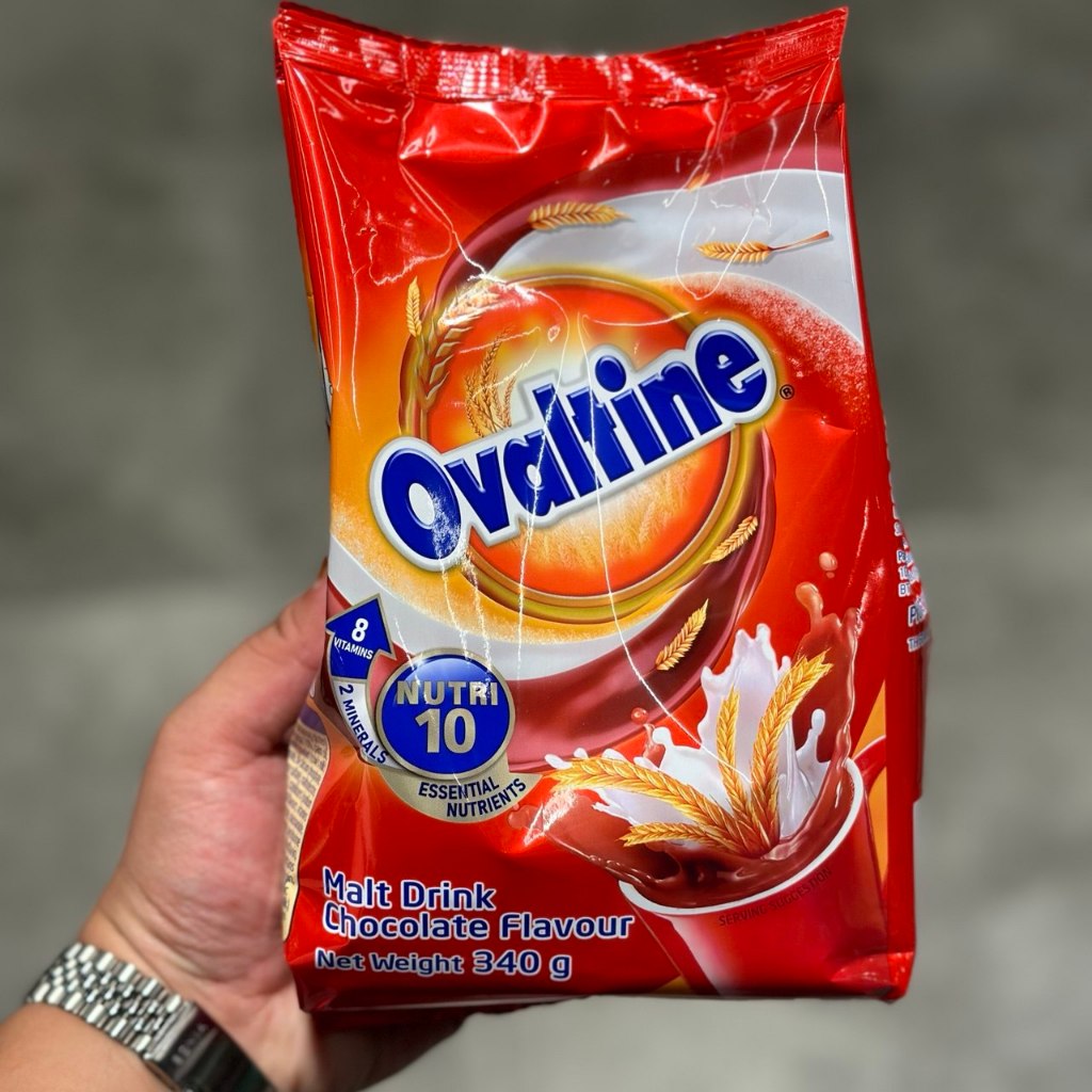 OVALTINE MALT DRINK CHOCOLATE FLAVOUR 340G | Shopee Singapore