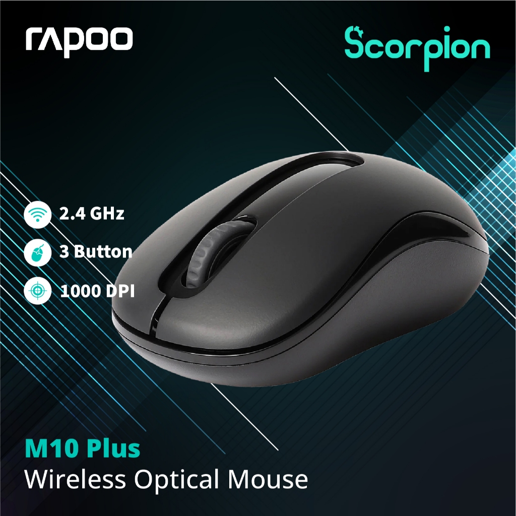 Rapoo M10 Plus Wireless Mouse | Shopee Singapore