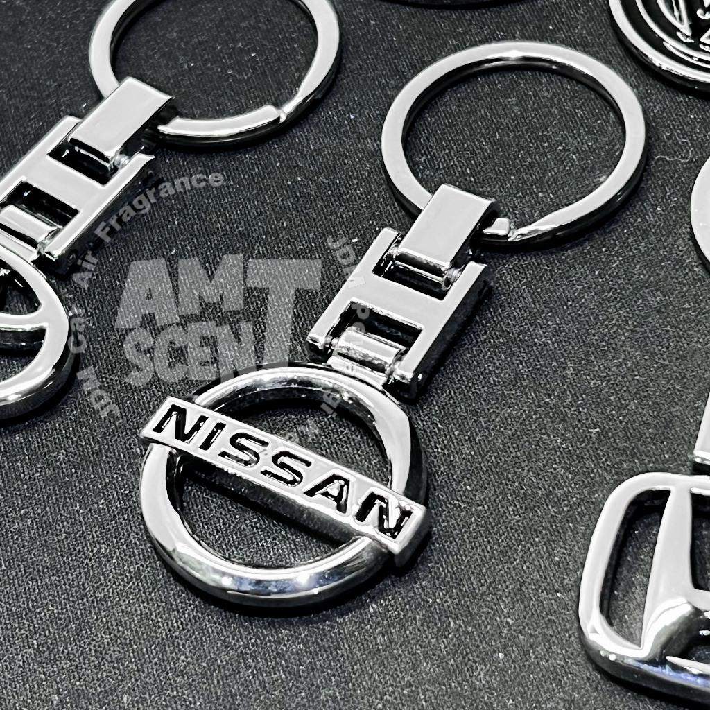 Stainless Steel Metal 3D Car Logo Keychain | Proton | Perodua | Mazda ...