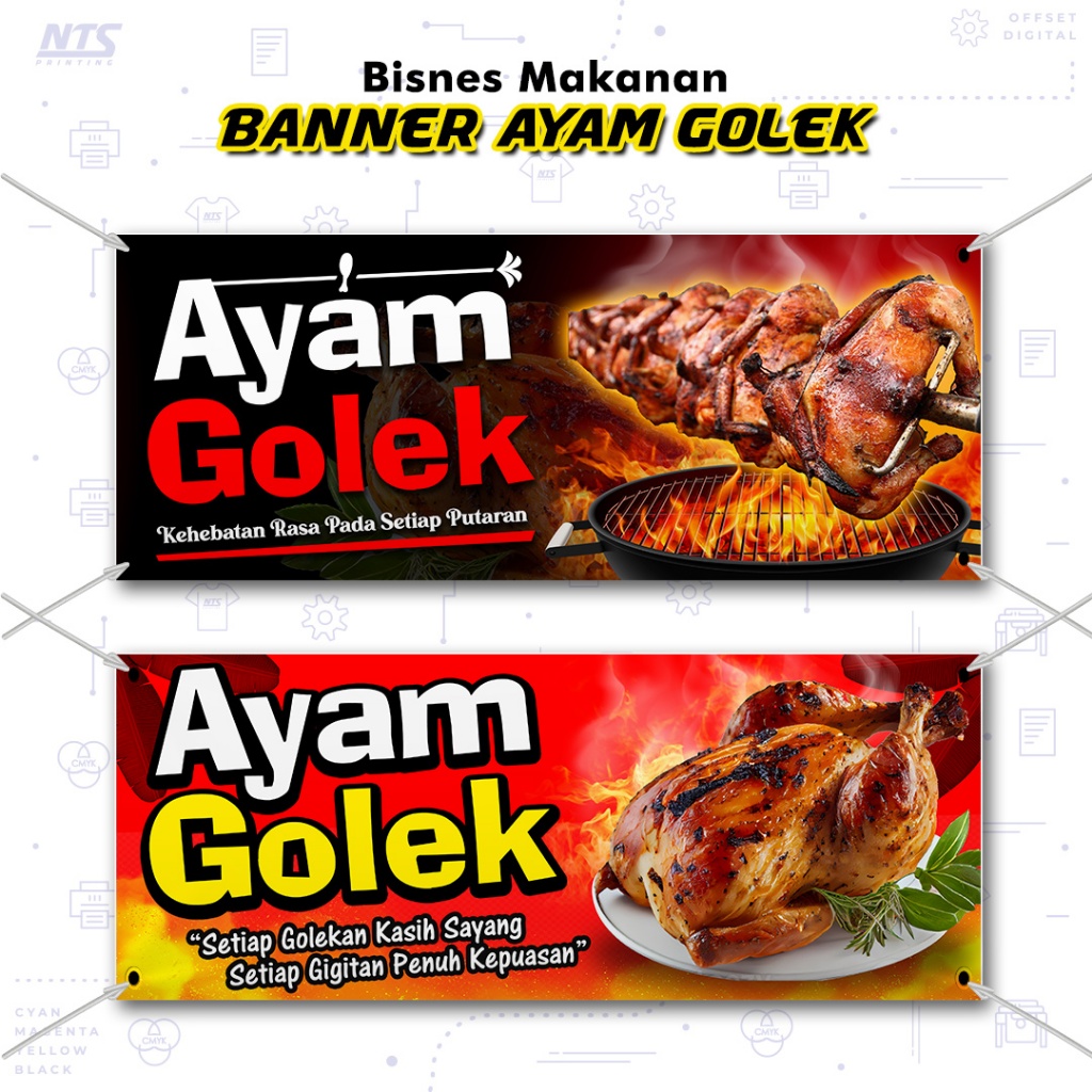 Golek CHICKEN BANNER DESIGN - CRAFTS / CRAFTS / FOOD / KHEMAH / NIGHT ...