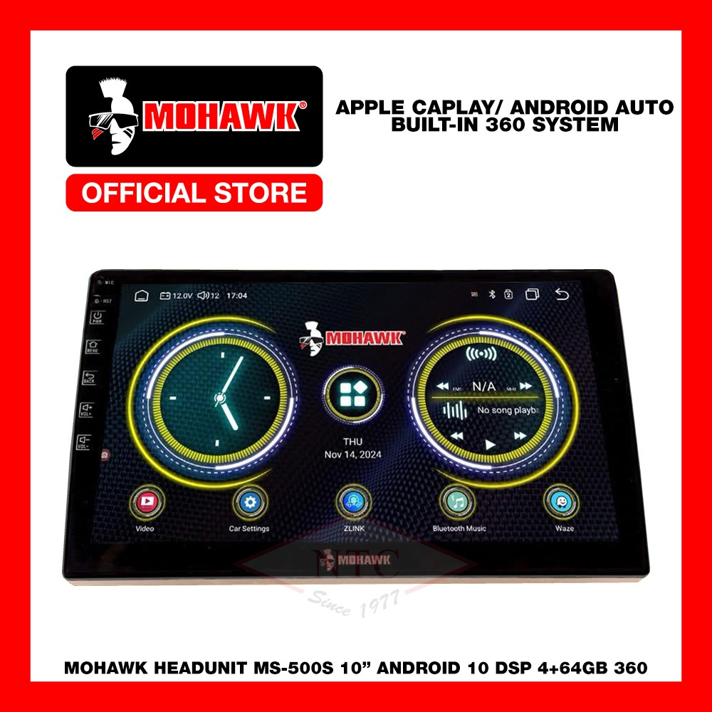 MOHAWK Car Audio MS-500S Series Android Player 4+64GB | Shopee Singapore
