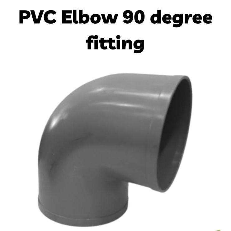 Pipe Fitting - PVC Elbow Socket 50mm 2" (PL) | Shopee Singapore
