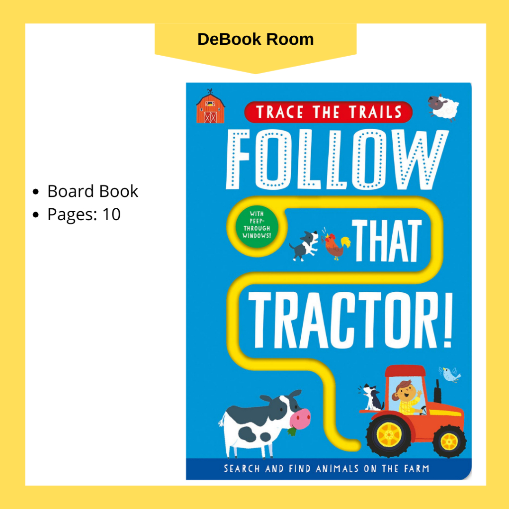 Trace The Trails Follow That Tractor - Search and Find Animals on the ...