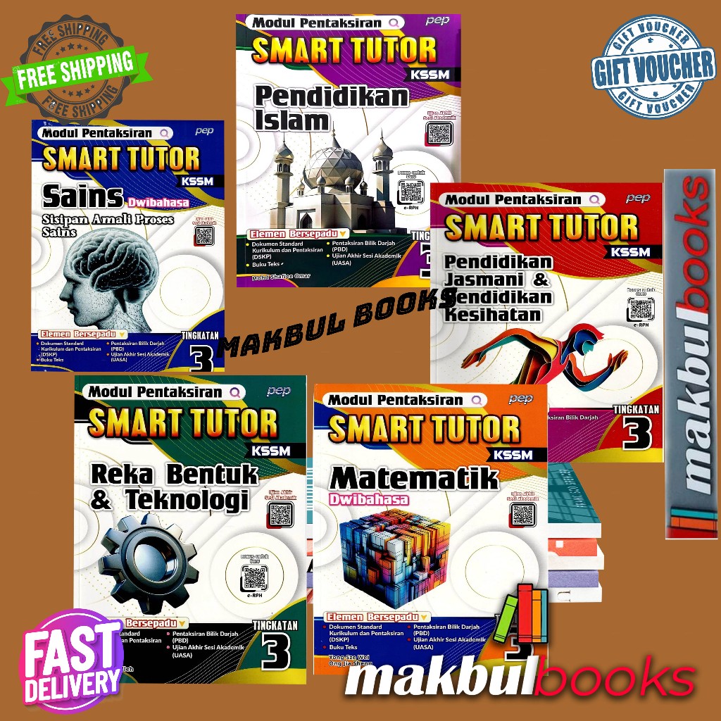 PEP: KSSM LEVEL 3 SMART TUTOR TEXT MODULE | Shopee Singapore