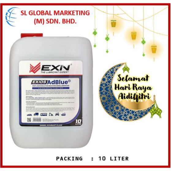 EXN AXIOS ADBLUE HIGH LIQUID DIESEL EXHAUST FLUID - 10 LITER | Shopee ...