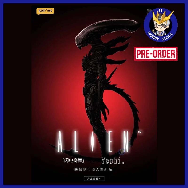 [P-SEPT 2025] 52TOYS Alien Xenomorph 1/12 Action Figure Official ...