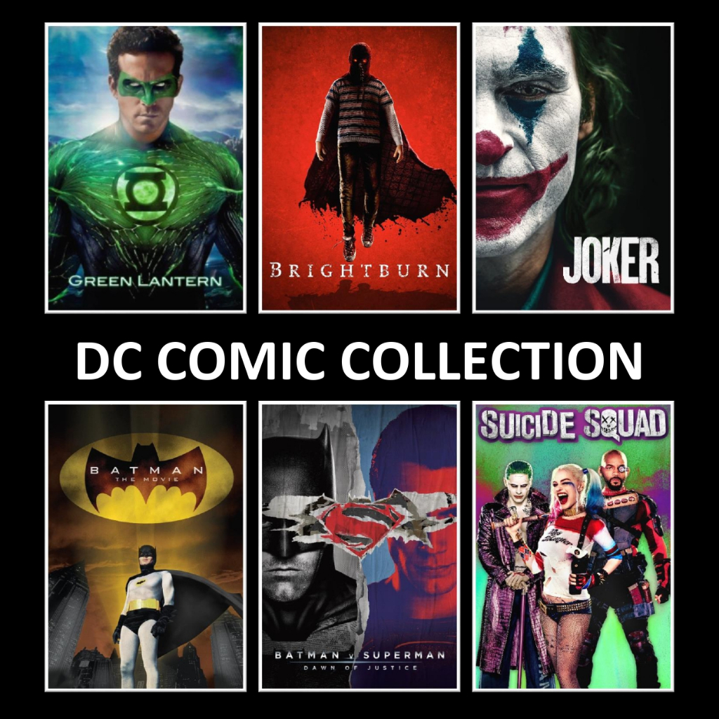 PENDRIVE | DC COMIC MOVIE COLLECTION | PENDRIVE KARTUN KANAK-KANAK ...